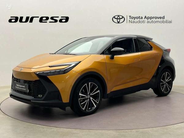 Желтый Тойота C-HR 2024 в Паневежис, объемом двигателя 1.99 л и пробегом 3 тыс. км за 38590 €, фото 1 на AUTOMOTO.COM.LV