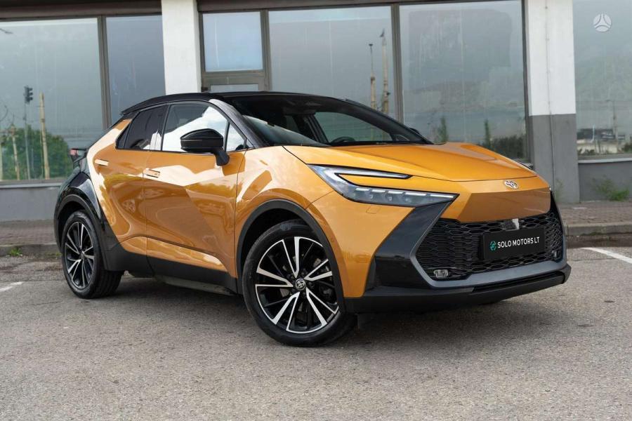 Желтый Тойота C-HR 2024 в Вильнюс, объемом двигателя 1.99 л и пробегом 41 тыс. км за 35800 €, фото 7 на AUTOMOTO.COM.LV