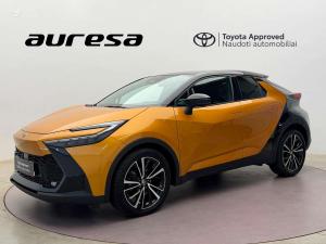 Желтый Тойота C-HR 2024 в Паневежис, объемом двигателя 1.99 л и пробегом 21 тыс. км за 34990 €, фото  на AUTOMOTO.COM.LV
