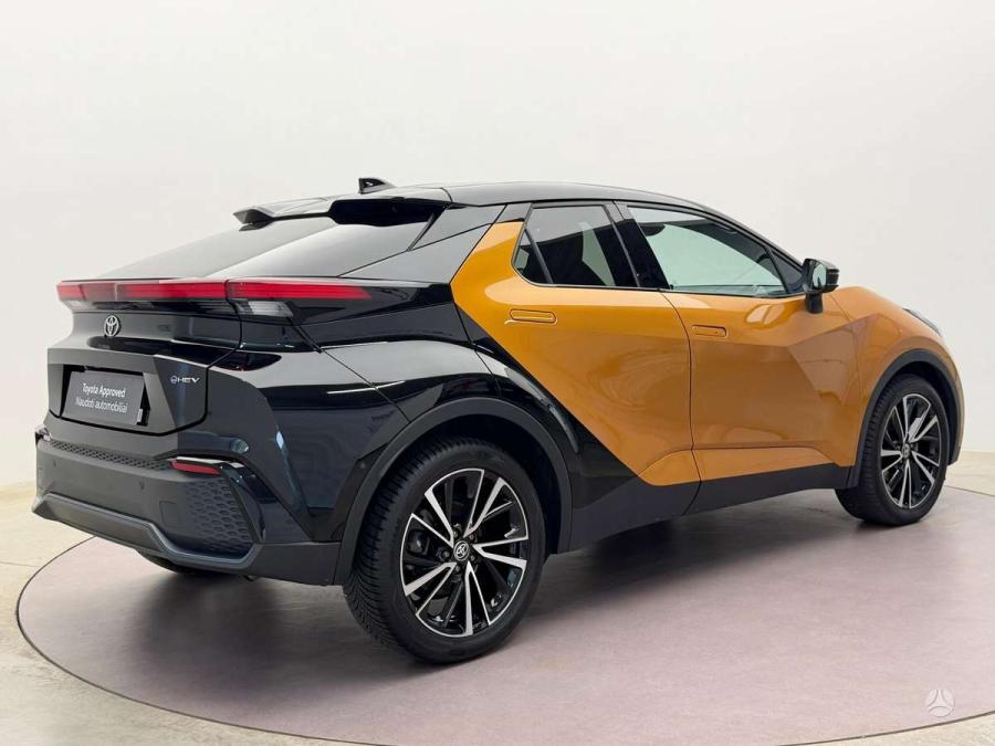 Желтый Тойота C-HR 2024 в Паневежис, объемом двигателя 1.99 л и пробегом 21 тыс. км за 34990 €, фото 9 на AUTOMOTO.COM.LV