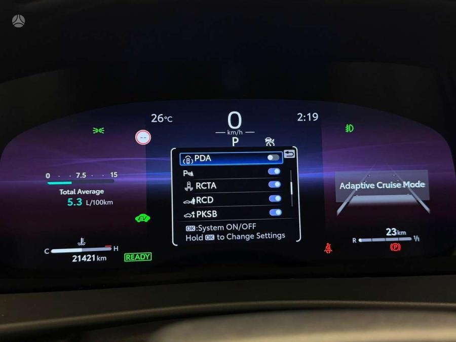 Желтый Тойота C-HR 2024 в Паневежис, объемом двигателя 1.99 л и пробегом 21 тыс. км за 34990 €, фото 29 на AUTOMOTO.COM.LV