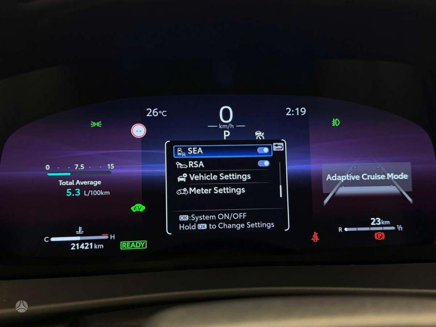Желтый Тойота C-HR 2024 в Паневежис, объемом двигателя 1.99 л и пробегом 21 тыс. км за 34990 €, фото 30 на AUTOMOTO.COM.LV