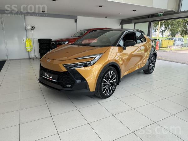 Dzeltens Toyota C-HR 2024 Rīga, ar dzinēja tilpumu 2.00 L un nobraukumu 45 tūkst. km par 34500 €, foto 1 vietnē AUTOMOTO.COM.LV