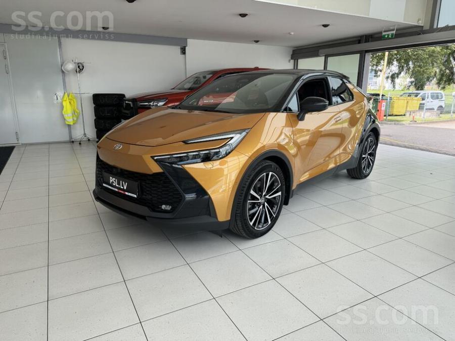 Dzeltens Toyota C-HR 2024 Rīga, ar dzinēja tilpumu 2.00 L un nobraukumu 45 tūkst. km par 34500 €, foto 1 vietnē AUTOMOTO.COM.LV