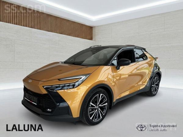 Желтый Тойота C-HR 2024 в Екабпилс, объемом двигателя 2.00 л и пробегом 45 тыс. км за 34500 €, фото 1 на AUTOMOTO.COM.LV