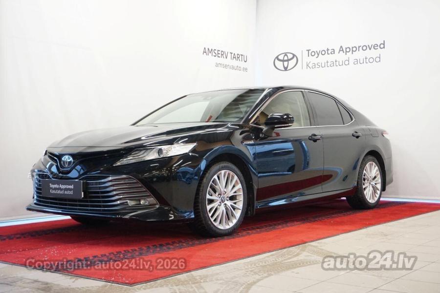 Melns Toyota Camry 2019 Tartu, ar dzinēja tilpumu 2.50 L un nobraukumu 95 tūkst. km par 21990 €, foto 1 vietnē AUTOMOTO.COM.LV