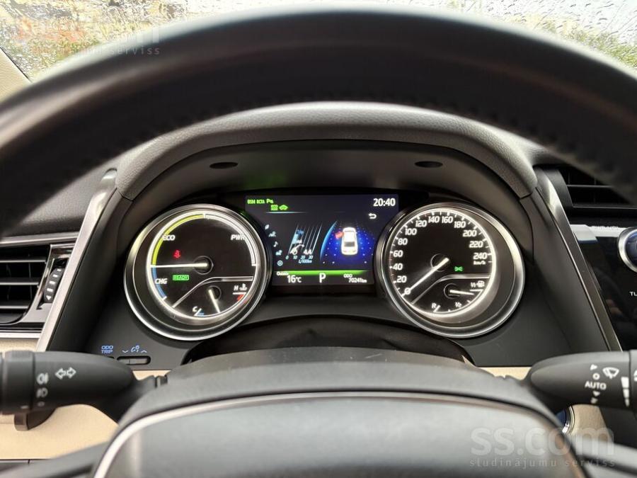 Melns Toyota Camry 2019 Rīga, ar dzinēja tilpumu 2.50 L un nobraukumu 71 tūkst. km par 24500 €, foto 24 vietnē AUTOMOTO.COM.LV