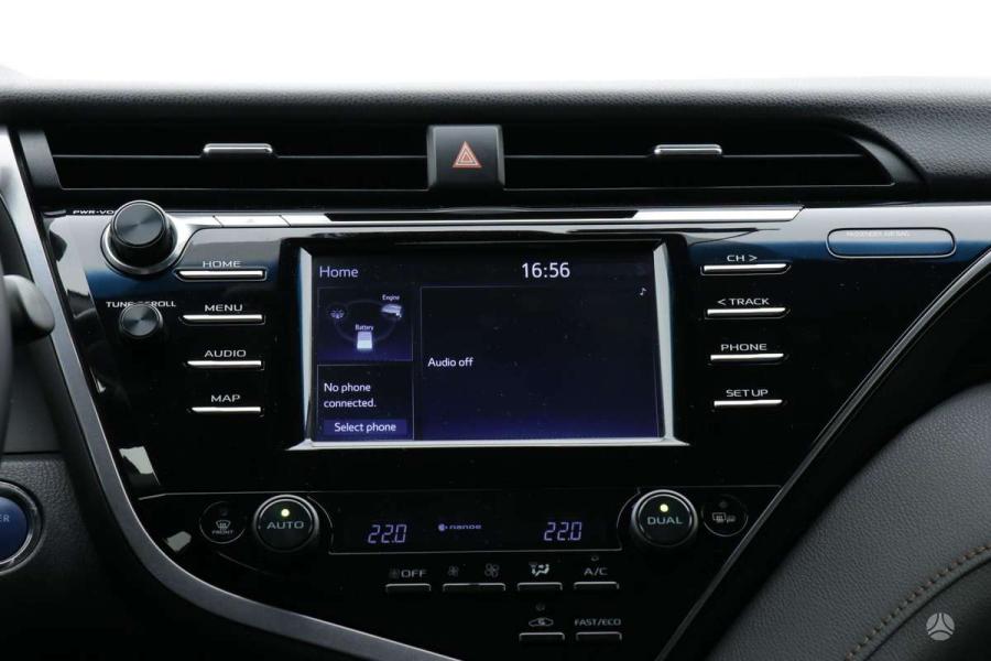 Melns Toyota Camry 2019 Viļņa, ar dzinēja tilpumu 2.49 L un nobraukumu 164 tūkst. km par 21900 €, foto 16 vietnē AUTOMOTO.COM.LV