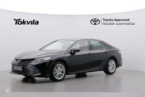 Melns Toyota Camry 2020 Viļņa, ar dzinēja tilpumu 2.49 L un nobraukumu 85 tūkst. km par 25900 €, foto  vietnē AUTOMOTO.COM.LV
