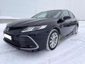 Black Toyota Camry 2021 in Vilnius, with an engine capacity of 2.50 L and mileage of 79 thousand km for 14900 €, photo 10 on AUTOMOTO.COM.LV