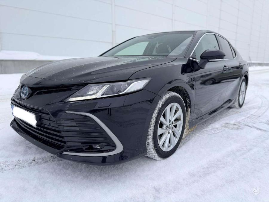 Black Toyota Camry 2021 in Vilnius, with an engine capacity of 2.50 L and mileage of 79 thousand km for 14900 €, photo 10 on AUTOMOTO.COM.LV