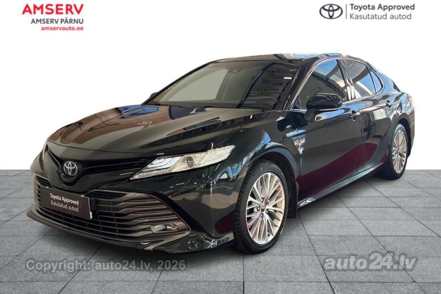Melns Toyota Camry 2021 Pērnava, ar dzinēja tilpumu 2.50 L un nobraukumu 94 tūkst. km par 23990 €, foto 1 vietnē AUTOMOTO.COM.LV