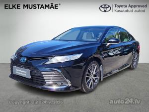 Black Toyota Camry 2021 in Tallinn, with an engine capacity of 2.49 L and mileage of 77 thousand km for 27995 €, photo  on AUTOMOTO.COM.LV