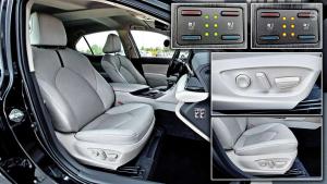 Black Toyota Camry 2023 in Vilnius, with an engine capacity of 2.50 L and mileage of 63 thousand km for 32500 €, photo 34 on AUTOMOTO.COM.LV