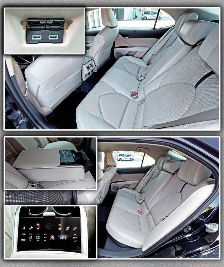 Black Toyota Camry 2023 in Vilnius, with an engine capacity of 2.50 L and mileage of 63 thousand km for 32500 €, photo 35 on AUTOMOTO.COM.LV
