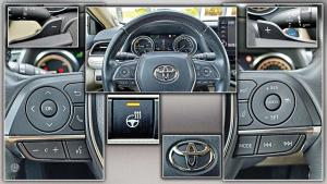 Black Toyota Camry 2023 in Vilnius, with an engine capacity of 2.50 L and mileage of 63 thousand km for 32500 €, photo 37 on AUTOMOTO.COM.LV