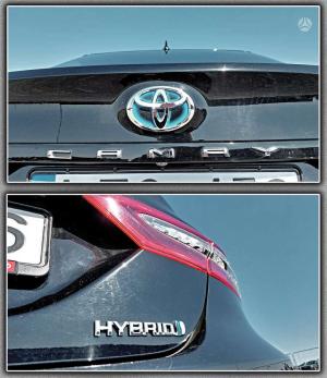 Black Toyota Camry 2023 in Vilnius, with an engine capacity of 2.50 L and mileage of 63 thousand km for 32500 €, photo 44 on AUTOMOTO.COM.LV
