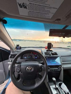 Blue Toyota Camry 2014 in Klaipeda, with an engine capacity of 2.49 L and mileage of 253 thousand km for 10000 €, photo 8 on AUTOMOTO.COM.LV