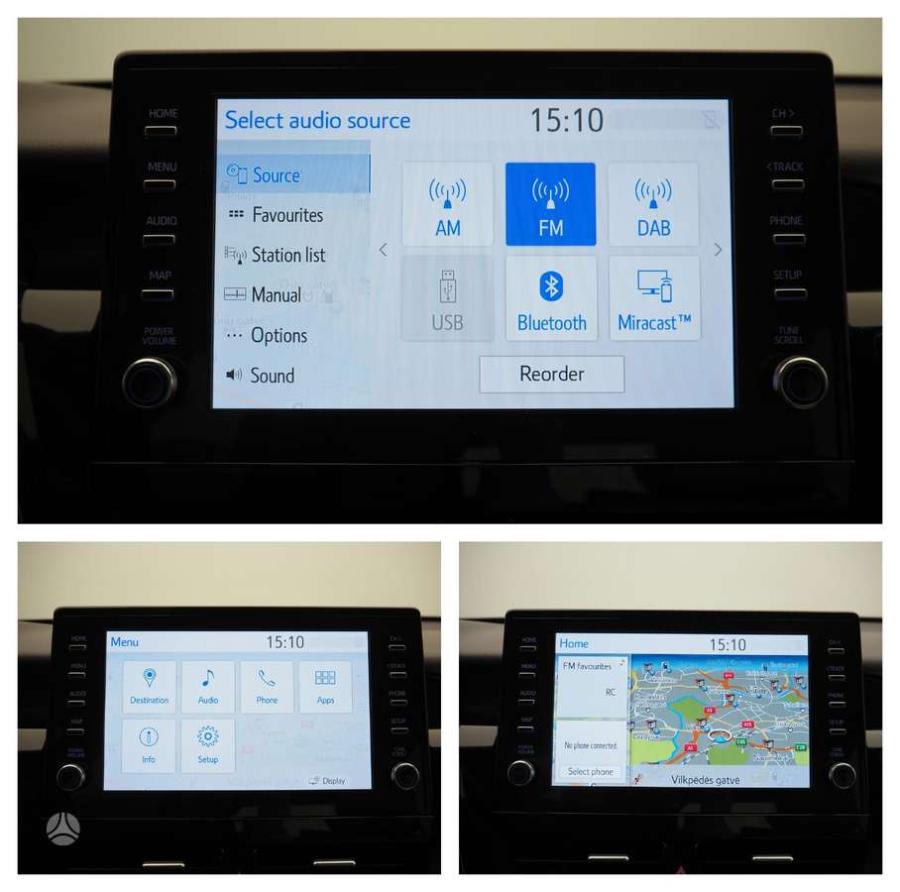 Синий Тойота Камри 2023 в Вильнюс, объемом двигателя 2.49 л и пробегом 66 тыс. км за 28200 €, фото 10 на AUTOMOTO.COM.LV