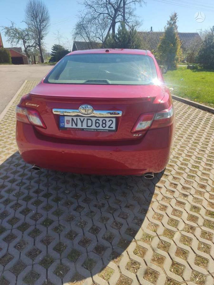 Sarkans Toyota Camry 2010 Švenčionys, ar dzinēja tilpumu 3.50 L un nobraukumu 225 tūkst. km par 5750 €, foto 6 vietnē AUTOMOTO.COM.LV