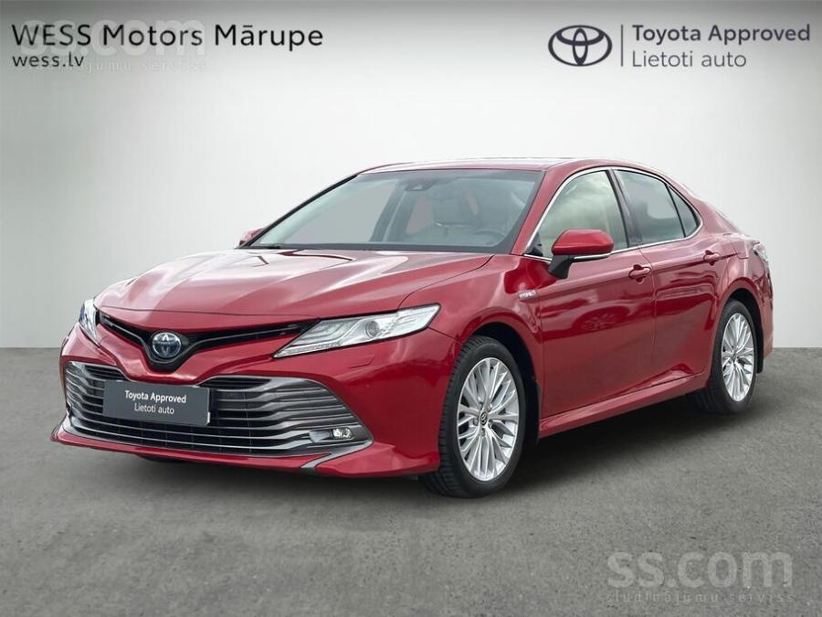 Sarkans Toyota Camry 2020 Rīga, ar dzinēja tilpumu 2.50 L un nobraukumu 170 tūkst. km par 22590 €, foto 1 vietnē AUTOMOTO.COM.LV