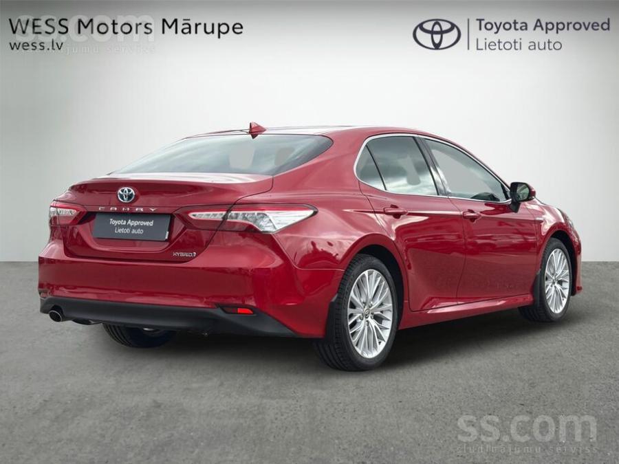 Sarkans Toyota Camry 2020 Rīga, ar dzinēja tilpumu 2.50 L un nobraukumu 170 tūkst. km par 22590 €, foto 3 vietnē AUTOMOTO.COM.LV