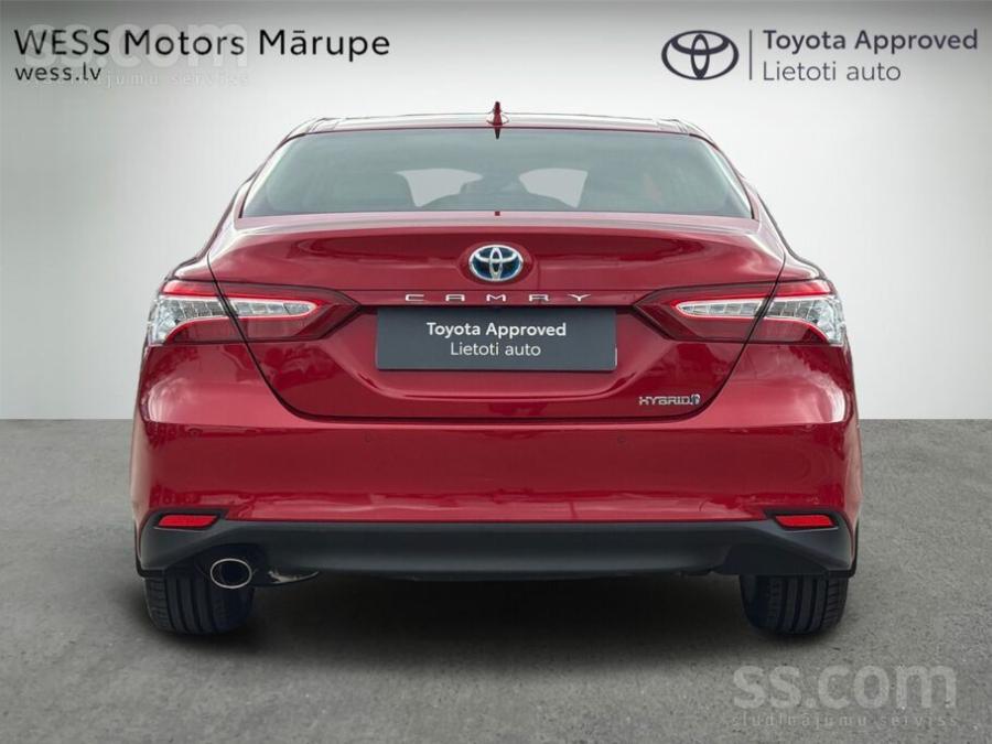 Sarkans Toyota Camry 2020 Rīga, ar dzinēja tilpumu 2.50 L un nobraukumu 170 tūkst. km par 22590 €, foto 5 vietnē AUTOMOTO.COM.LV