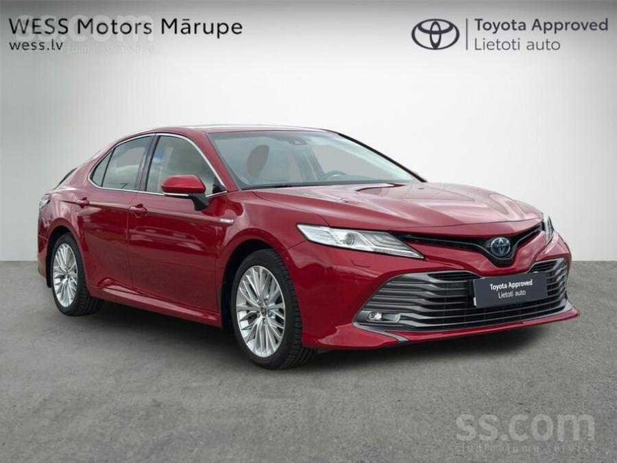 Sarkans Toyota Camry 2020 Rīga, ar dzinēja tilpumu 2.50 L un nobraukumu 170 tūkst. km par 22590 €, foto 18 vietnē AUTOMOTO.COM.LV