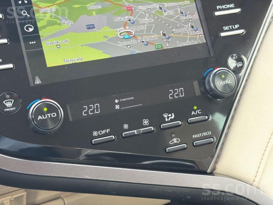 Sarkans Toyota Camry 2020 Rīga, ar dzinēja tilpumu 2.50 L un nobraukumu 170 tūkst. km par 22590 €, foto 29 vietnē AUTOMOTO.COM.LV
