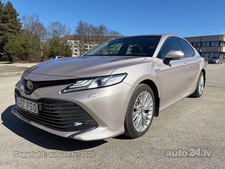 Toyota Camry 2021 in Tallinn, with an engine capacity of 2.50 L and mileage of 50 thousand km for 27900 €, photo 1 on AUTOMOTO.COM.LV