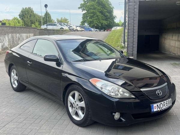 Black Toyota camry-solara 2005 in Vilnius, with an engine capacity of 2.36 L and mileage of 180 thousand km for 1200 €, photo 2 on AUTOMOTO.COM.LV