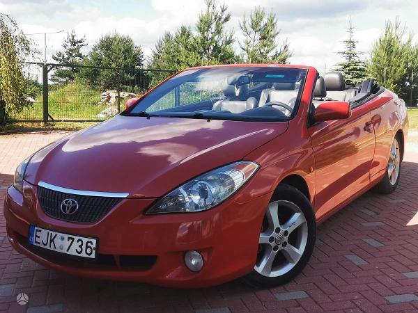 Sarkans Toyota camry-solara 2005 Viļņa, ar dzinēja tilpumu 3.30 L un nobraukumu 165 tūkst. km par 5900 €, foto 3 vietnē AUTOMOTO.COM.LV