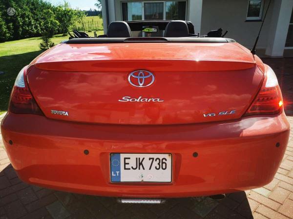 Sarkans Toyota camry-solara 2005 Viļņa, ar dzinēja tilpumu 3.30 L un nobraukumu 165 tūkst. km par 5900 €, foto 5 vietnē AUTOMOTO.COM.LV