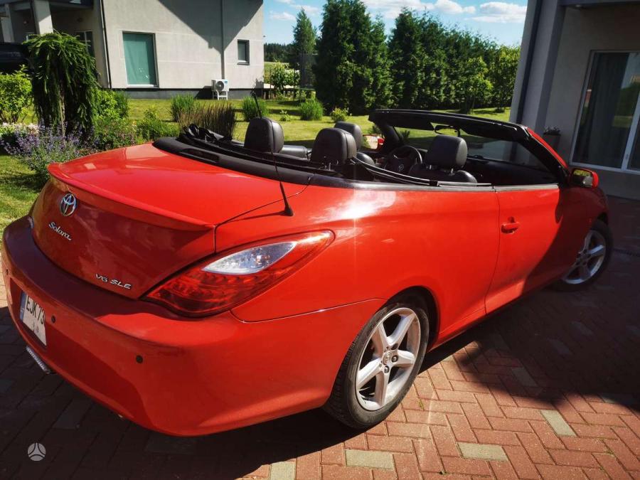 Sarkans Toyota camry-solara 2005 Viļņa, ar dzinēja tilpumu 3.30 L un nobraukumu 165 tūkst. km par 5900 €, foto 7 vietnē AUTOMOTO.COM.LV