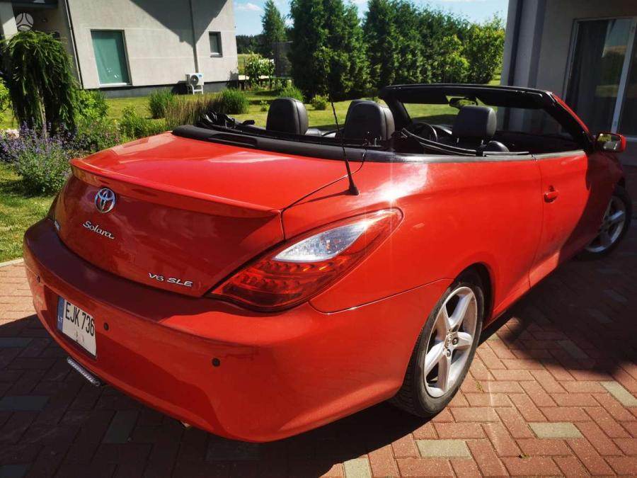 Sarkans Toyota camry-solara 2005 Viļņa, ar dzinēja tilpumu 3.30 L un nobraukumu 165 tūkst. km par 5900 €, foto 8 vietnē AUTOMOTO.COM.LV