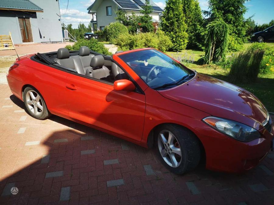 Sarkans Toyota camry-solara 2005 Viļņa, ar dzinēja tilpumu 3.30 L un nobraukumu 165 tūkst. km par 5900 €, foto 9 vietnē AUTOMOTO.COM.LV