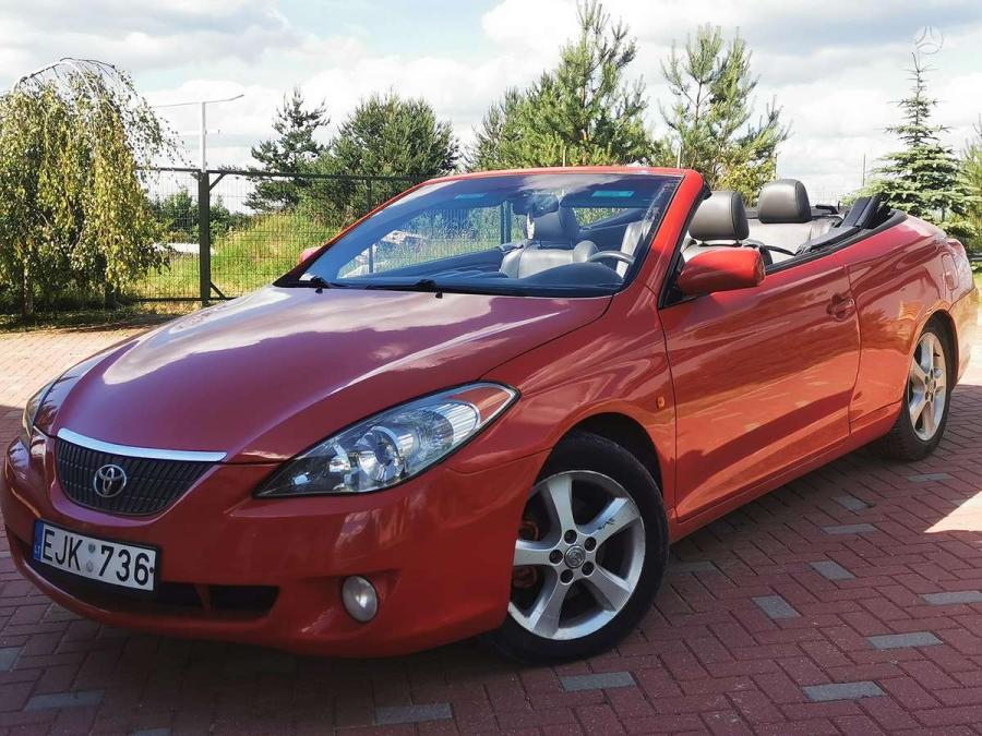 Sarkans Toyota camry-solara 2005 Viļņa, ar dzinēja tilpumu 3.30 L un nobraukumu 165 tūkst. km par 5900 €, foto 10 vietnē AUTOMOTO.COM.LV