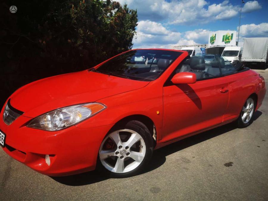Sarkans Toyota camry-solara 2005 Viļņa, ar dzinēja tilpumu 3.30 L un nobraukumu 165 tūkst. km par 5900 €, foto 16 vietnē AUTOMOTO.COM.LV