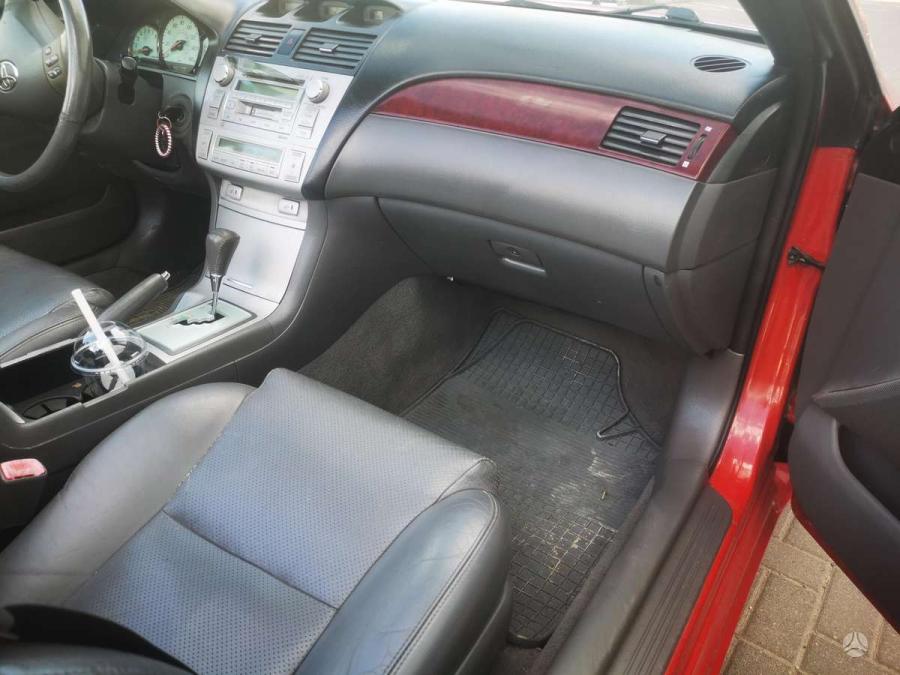 Sarkans Toyota camry-solara 2005 Viļņa, ar dzinēja tilpumu 3.30 L un nobraukumu 165 tūkst. km par 5900 €, foto 22 vietnē AUTOMOTO.COM.LV