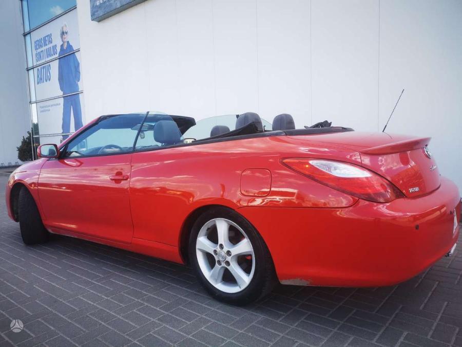 Sarkans Toyota camry-solara 2005 Viļņa, ar dzinēja tilpumu 3.30 L un nobraukumu 165 tūkst. km par 5900 €, foto 23 vietnē AUTOMOTO.COM.LV