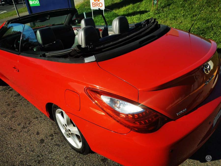 Sarkans Toyota camry-solara 2005 Viļņa, ar dzinēja tilpumu 3.30 L un nobraukumu 165 tūkst. km par 5900 €, foto 24 vietnē AUTOMOTO.COM.LV