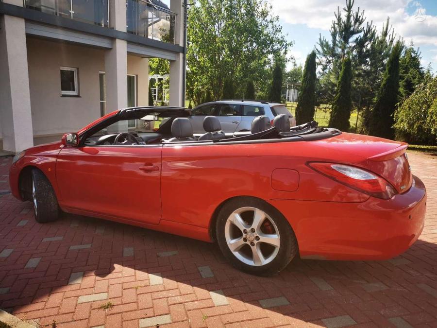 Red Toyota camry-solara 2005 in Vilnius, with an engine capacity of 3.30 L and mileage of 160 thousand km for 5900 €, photo 6 on AUTOMOTO.COM.LV