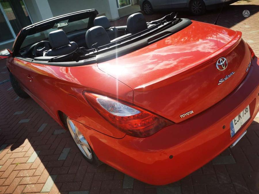 Red Toyota camry-solara 2005 in Vilnius, with an engine capacity of 3.30 L and mileage of 160 thousand km for 5900 €, photo 8 on AUTOMOTO.COM.LV