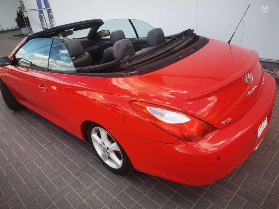 Red Toyota camry-solara 2005 in Vilnius, with an engine capacity of 3.30 L and mileage of 160 thousand km for 5900 €, photo 13 on AUTOMOTO.COM.LV
