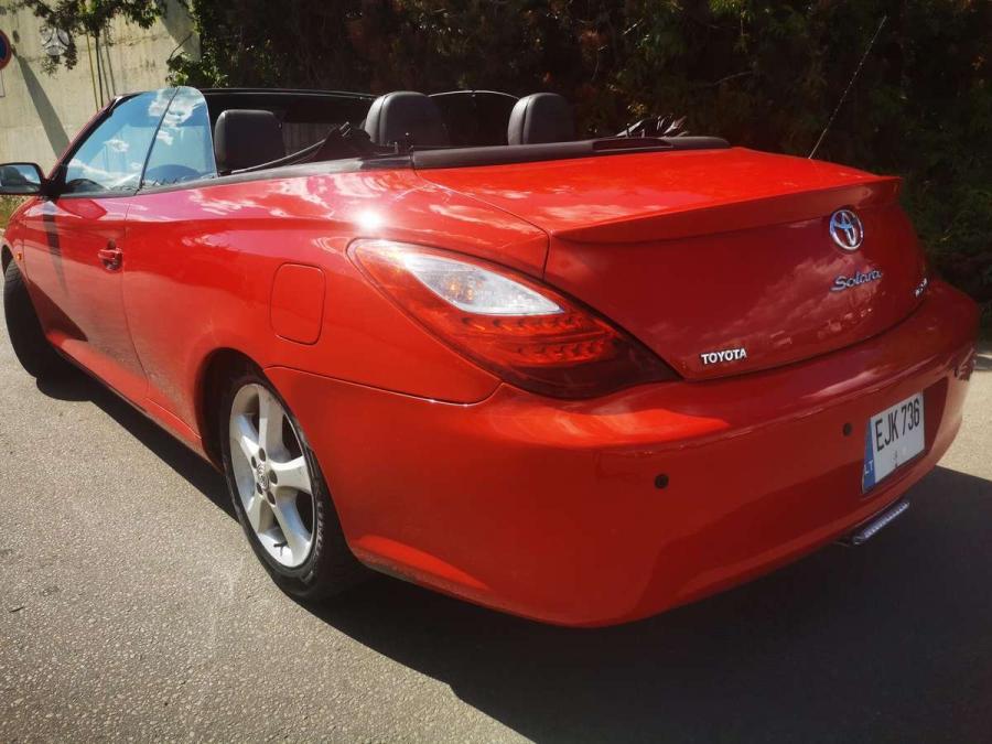 Red Toyota camry-solara 2005 in Vilnius, with an engine capacity of 3.30 L and mileage of 160 thousand km for 5900 €, photo 17 on AUTOMOTO.COM.LV
