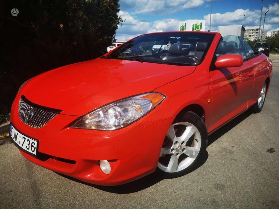 Red Toyota camry-solara 2005 in Vilnius, with an engine capacity of 3.30 L and mileage of 160 thousand km for 5900 €, photo 18 on AUTOMOTO.COM.LV