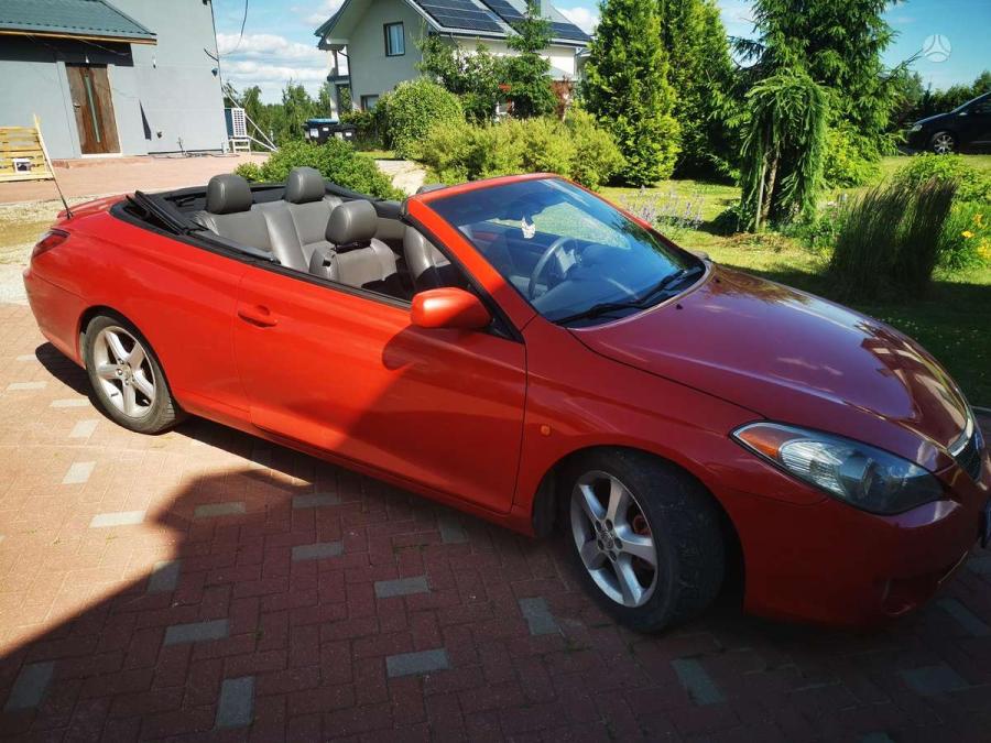 Красный Тойота Camry Solara 2005 в Вильнюс, объемом двигателя 3.50 л и пробегом 160 тыс. км за 5450 €, фото 6 на AUTOMOTO.COM.LV