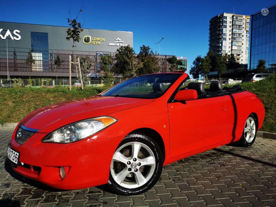 Красный Тойота Camry Solara 2005 в Вильнюс, объемом двигателя 3.50 л и пробегом 160 тыс. км за 5450 €, фото 15 на AUTOMOTO.COM.LV