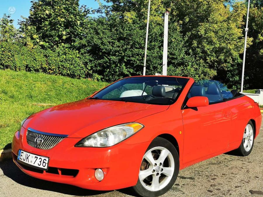 Красный Тойота Camry Solara 2005 в Вильнюс, объемом двигателя 3.50 л и пробегом 160 тыс. км за 5450 €, фото 21 на AUTOMOTO.COM.LV