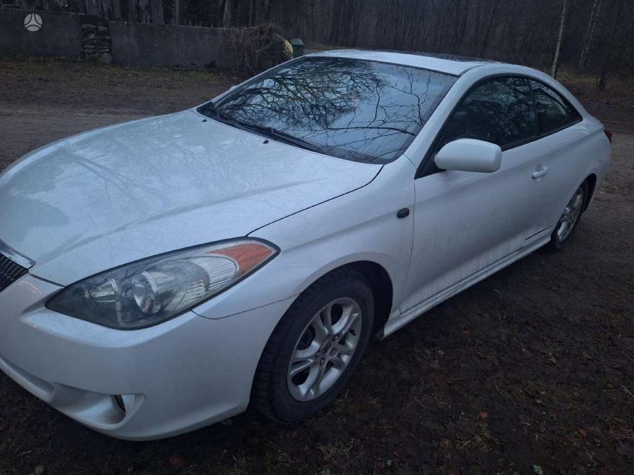 White Toyota camry-solara 2005 in Vilnius, with an engine capacity of 2.40 L and mileage of 299 thousand km for 2300 €, photo 2 on AUTOMOTO.COM.LV